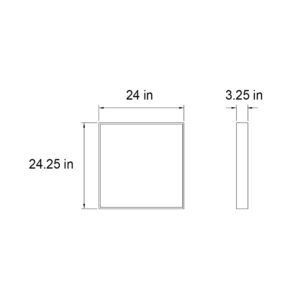 2×2 Surface Mount Kit – MetroLED